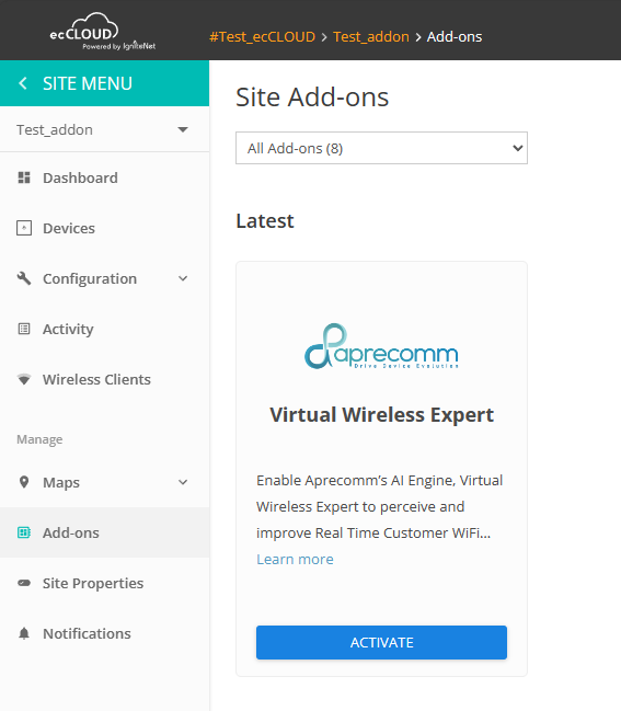 Aprecomm Freemium – Edgecore Help Center